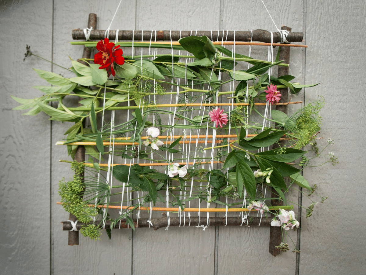 Gorgeous Nature Weaving Activity - Our Days Outside