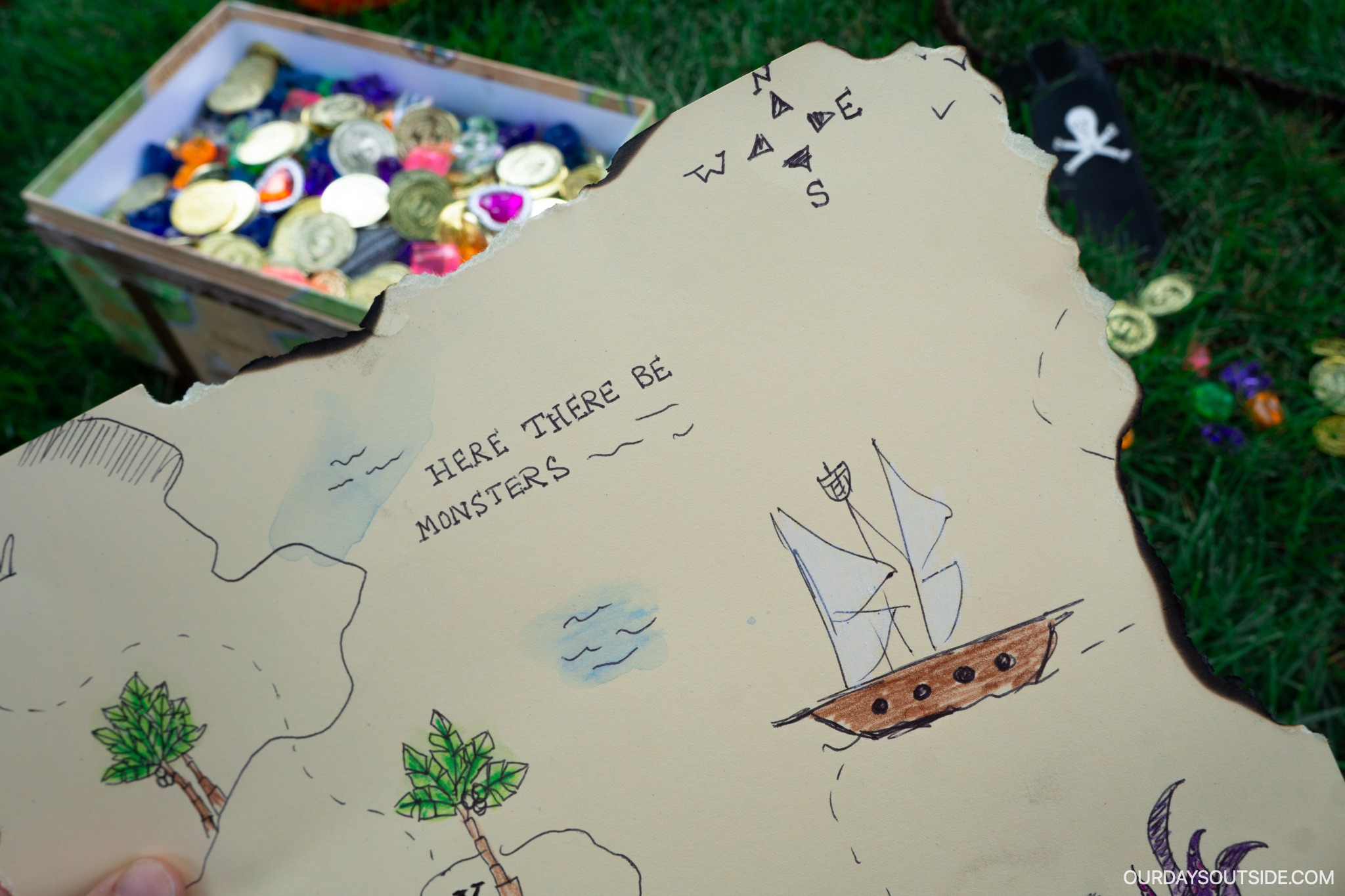 7 Ideas for an Exciting Treasure Hunt - Our Days Outside