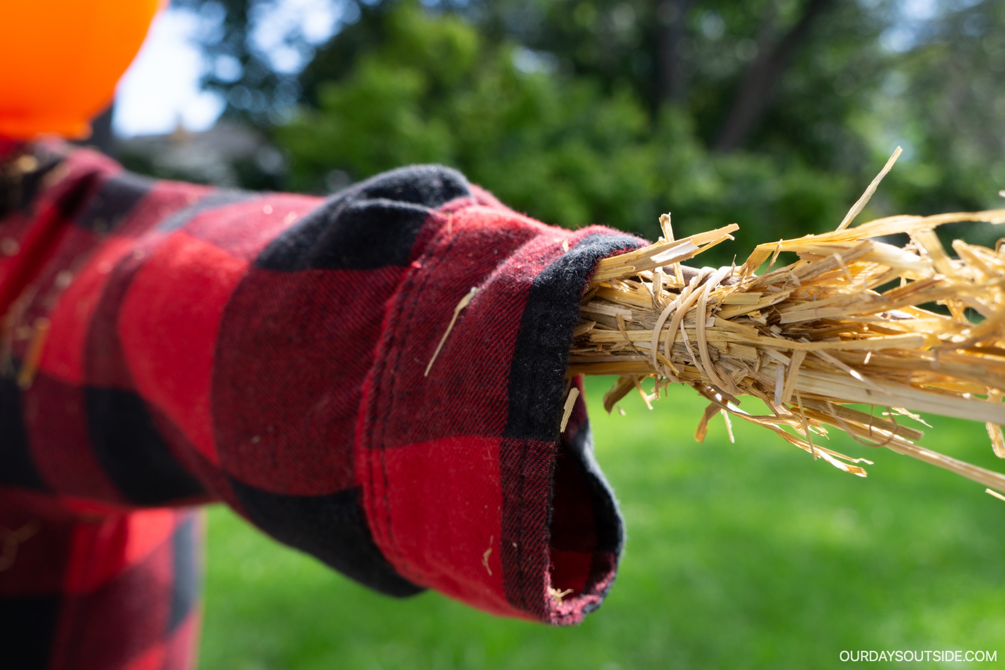 How to Make an Easy DIY Scarecrow in 5 Steps - Our Days Outside
