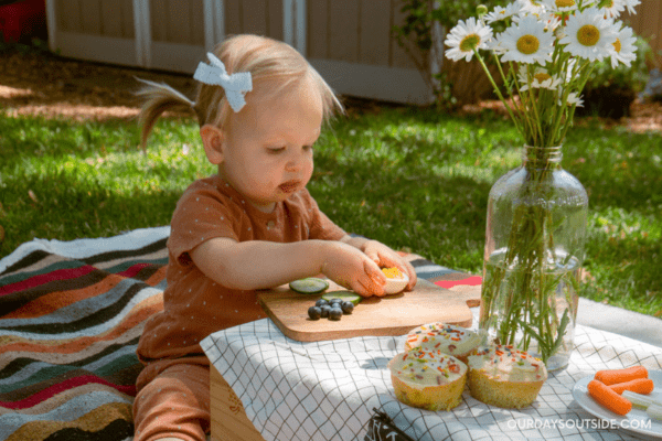 5 Festive Ideas for a Backyard Spring Picnic! - Our Days Outside